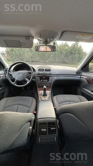 Melns Mercedes-Benz E 220 2006 Liepāja, ar dzinēja tilpumu 2.20 L un nobraukumu 345 tūkst. km par 2995 €, foto 8 vietnē AUTOMOTO.COM.LV