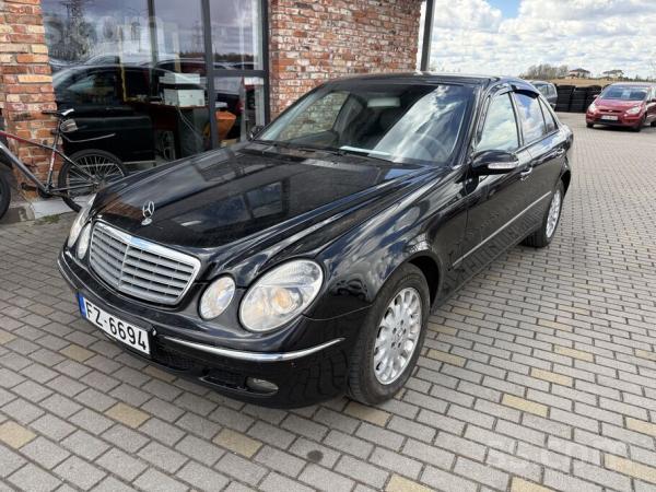 Melns Mercedes-Benz E 220 2006 Talsi, ar dzinēja tilpumu 2.20 L un nobraukumu 310 tūkst. km par 3470 €, foto 1 vietnē AUTOMOTO.COM.LV