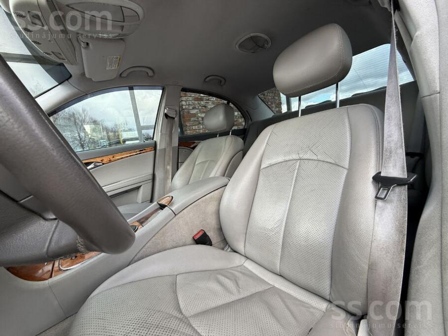 Melns Mercedes-Benz E 220 2006 Talsi, ar dzinēja tilpumu 2.20 L un nobraukumu 310 tūkst. km par 3470 €, foto 7 vietnē AUTOMOTO.COM.LV
