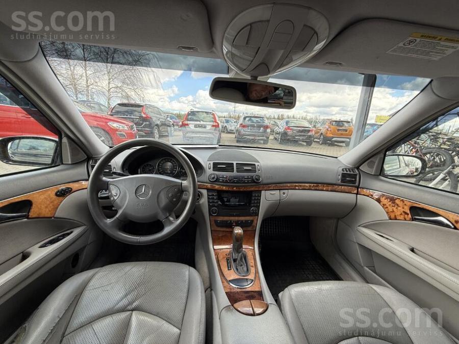 Melns Mercedes-Benz E 220 2006 Talsi, ar dzinēja tilpumu 2.20 L un nobraukumu 310 tūkst. km par 3470 €, foto 12 vietnē AUTOMOTO.COM.LV