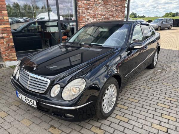 Черный Мерседес E 220 2006 в Талси, объемом двигателя 2.20 л и пробегом 310 тыс. км за 3070 €, фото 1 на AUTOMOTO.COM.LV
