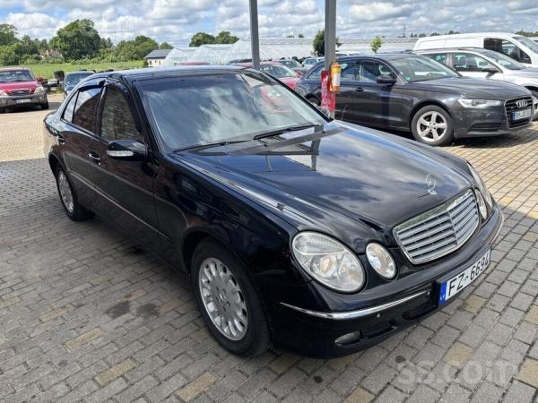 Черный Мерседес E 220 2006 в Талси, объемом двигателя 2.20 л и пробегом 310 тыс. км за 3070 €, фото 6 на AUTOMOTO.COM.LV