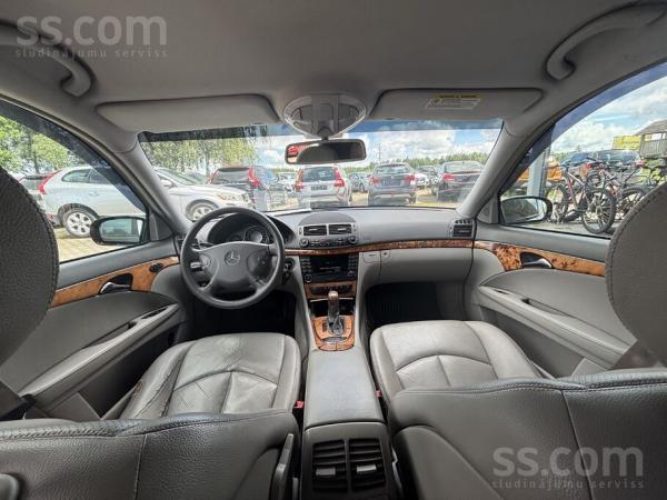 Черный Мерседес E 220 2006 в Талси, объемом двигателя 2.20 л и пробегом 310 тыс. км за 3070 €, фото 9 на AUTOMOTO.COM.LV