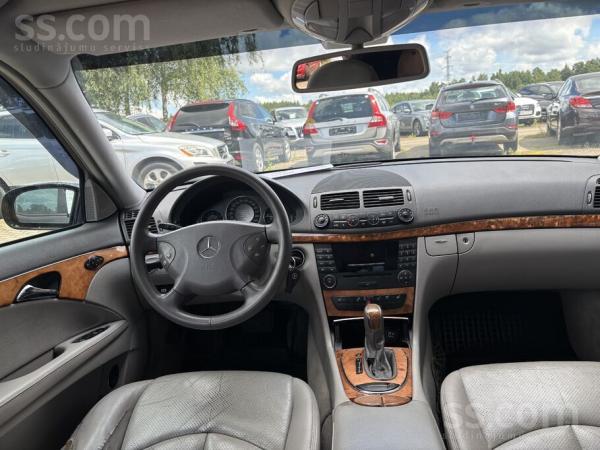 Черный Мерседес E 220 2006 в Талси, объемом двигателя 2.20 л и пробегом 310 тыс. км за 3070 €, фото 10 на AUTOMOTO.COM.LV