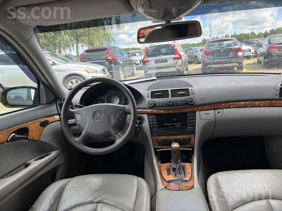 Melns Mercedes-Benz E 220 2006 Talsi, ar dzinēja tilpumu 2.20 L un nobraukumu 310 tūkst. km par 3070 €, foto 11 vietnē AUTOMOTO.COM.LV