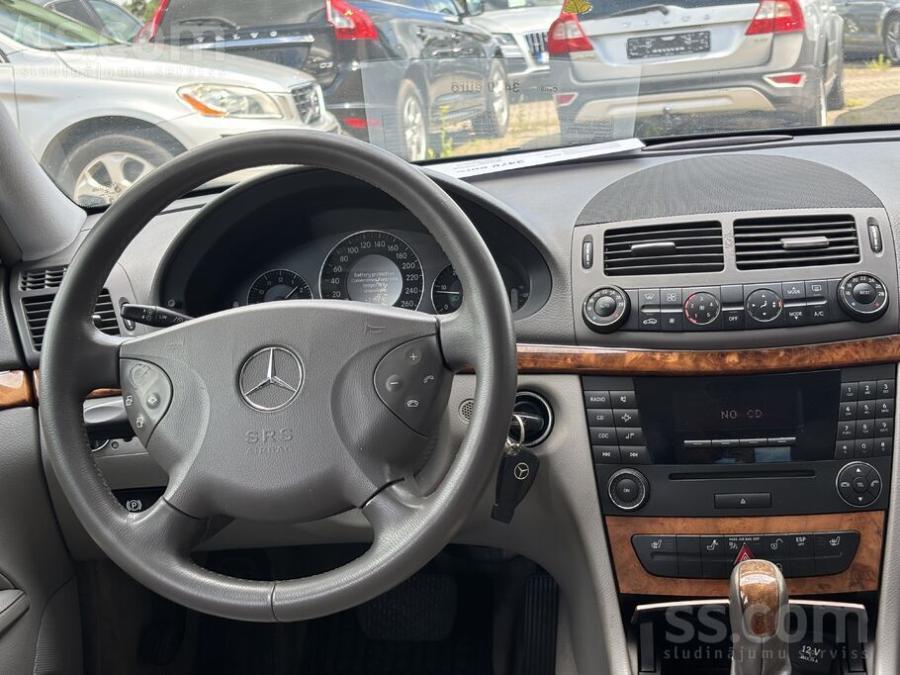 Melns Mercedes-Benz E 220 2006 Talsi, ar dzinēja tilpumu 2.20 L un nobraukumu 310 tūkst. km par 3070 €, foto 12 vietnē AUTOMOTO.COM.LV