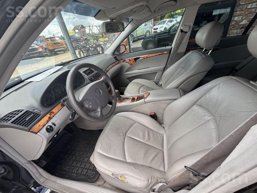 Melns Mercedes-Benz E 220 2006 Talsi, ar dzinēja tilpumu 2.20 L un nobraukumu 310 tūkst. km par 3070 €, foto 13 vietnē AUTOMOTO.COM.LV