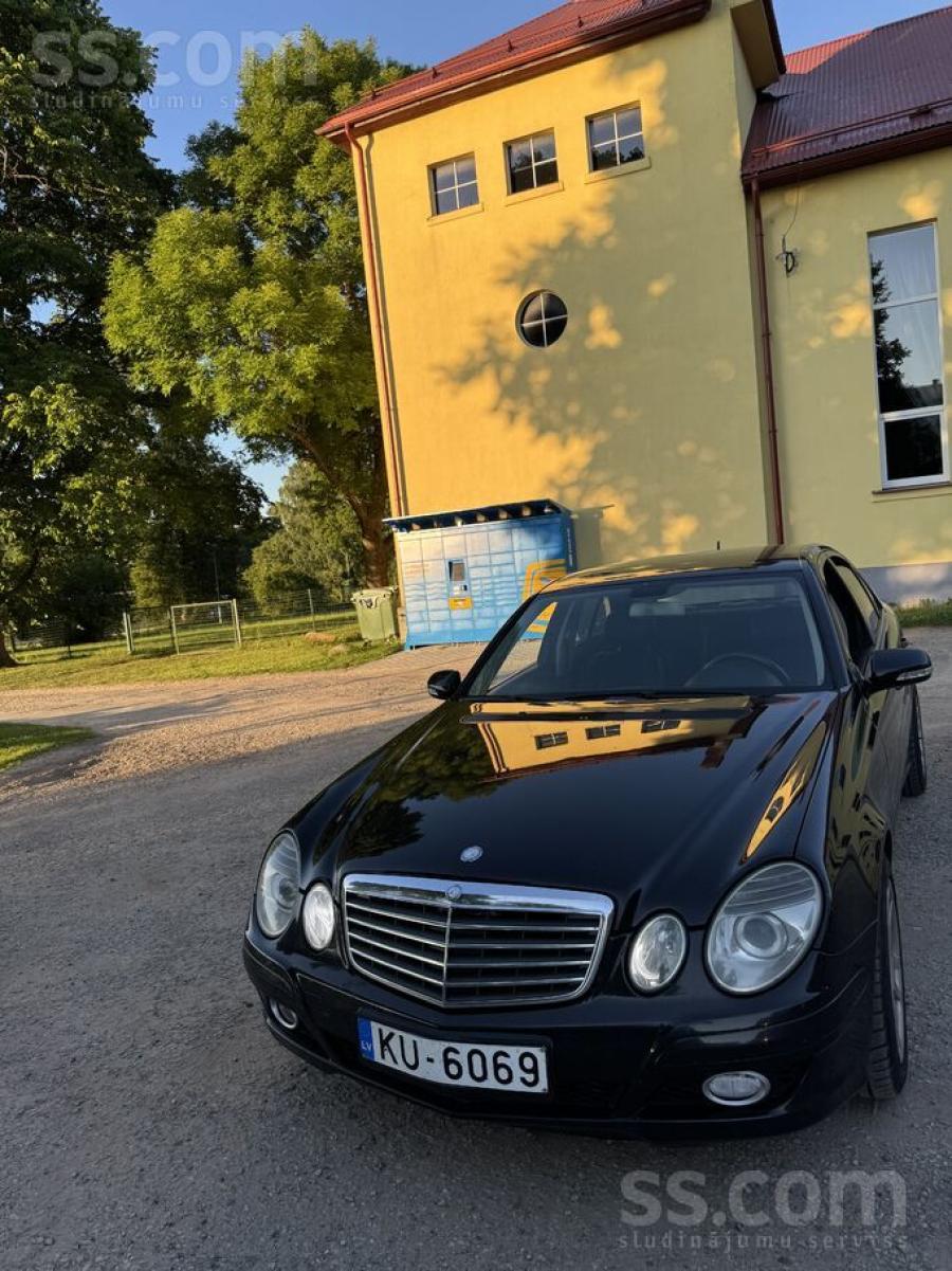 Melns Mercedes-Benz E 220 2006 Valmiera, ar dzinēja tilpumu 2.20 L un nobraukumu 327 tūkst. km par 2550 €, foto 3 vietnē AUTOMOTO.COM.LV