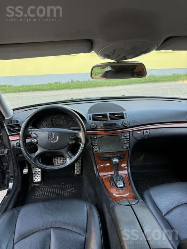 Melns Mercedes-Benz E 220 2006 Valmiera, ar dzinēja tilpumu 2.20 L un nobraukumu 327 tūkst. km par 2550 €, foto 7 vietnē AUTOMOTO.COM.LV