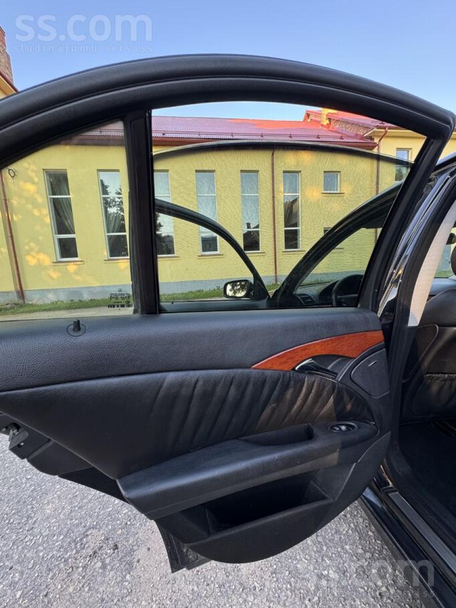 Melns Mercedes-Benz E 220 2006 Valmiera, ar dzinēja tilpumu 2.20 L un nobraukumu 327 tūkst. km par 2550 €, foto 10 vietnē AUTOMOTO.COM.LV