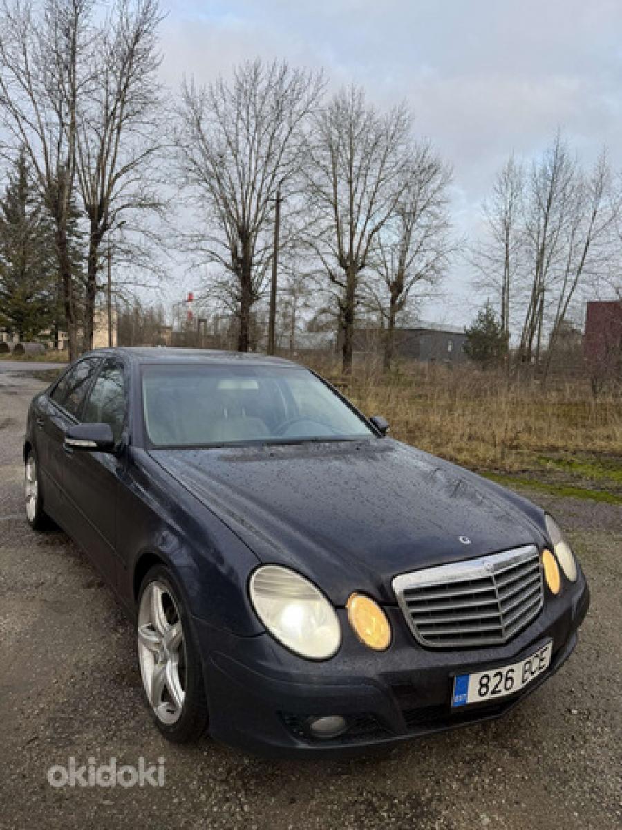 Черный Мерседес E 220 2006 в Кохтла-Ярве, объемом двигателя 0.00 л и пробегом 391 тыс. км за 3400 €, фото 1 на AUTOMOTO.COM.LV