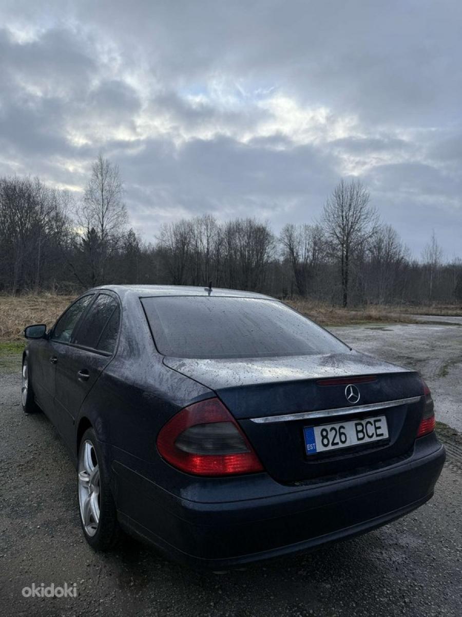 Черный Мерседес E 220 2006 в Кохтла-Ярве, объемом двигателя 0.00 л и пробегом 391 тыс. км за 3400 €, фото 11 на AUTOMOTO.COM.LV