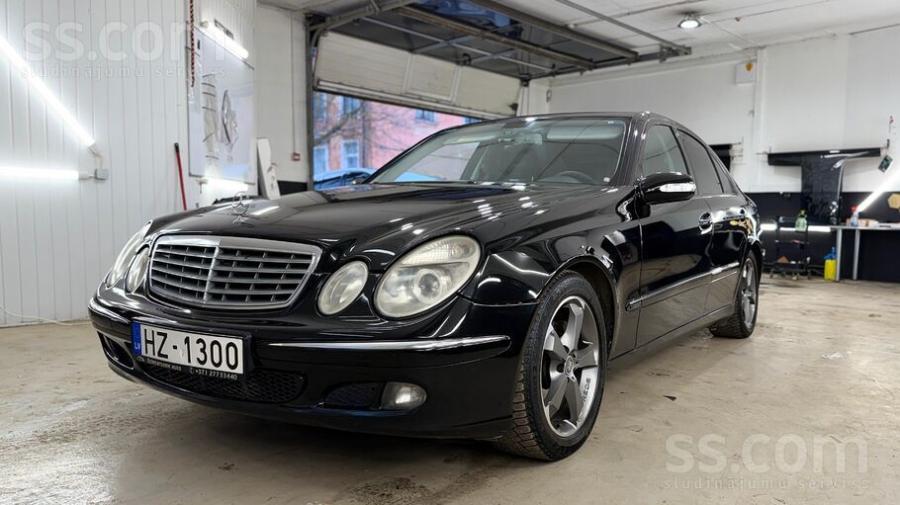 Melns Mercedes-Benz E 220 2006 Rīga, ar dzinēja tilpumu 2.20 L un nobraukumu 368 tūkst. km par 3200 €, foto 3 vietnē AUTOMOTO.COM.LV