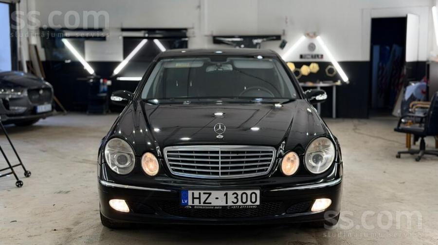 Melns Mercedes-Benz E 220 2006 Rīga, ar dzinēja tilpumu 2.20 L un nobraukumu 368 tūkst. km par 3200 €, foto 4 vietnē AUTOMOTO.COM.LV