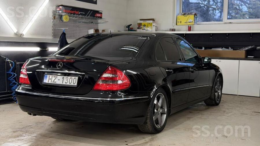 Melns Mercedes-Benz E 220 2006 Rīga, ar dzinēja tilpumu 2.20 L un nobraukumu 368 tūkst. km par 3200 €, foto 5 vietnē AUTOMOTO.COM.LV