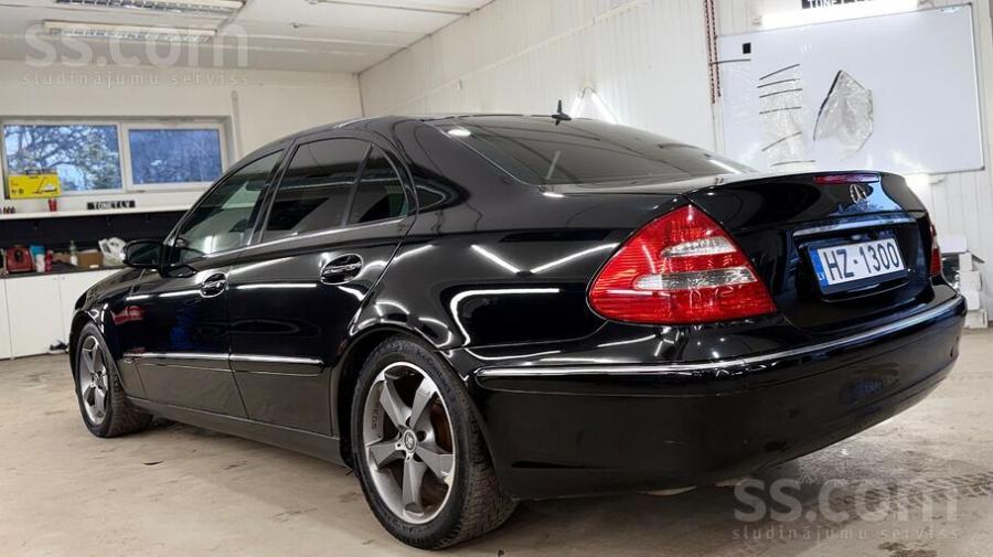 Melns Mercedes-Benz E 220 2006 Rīga, ar dzinēja tilpumu 2.20 L un nobraukumu 368 tūkst. km par 3200 €, foto 6 vietnē AUTOMOTO.COM.LV