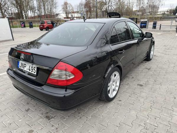 Melns Mercedes-Benz E 220 2007 Kauņa, ar dzinēja tilpumu 2.20 L un nobraukumu 360 tūkst. km par 3350 €, foto 2 vietnē AUTOMOTO.COM.LV