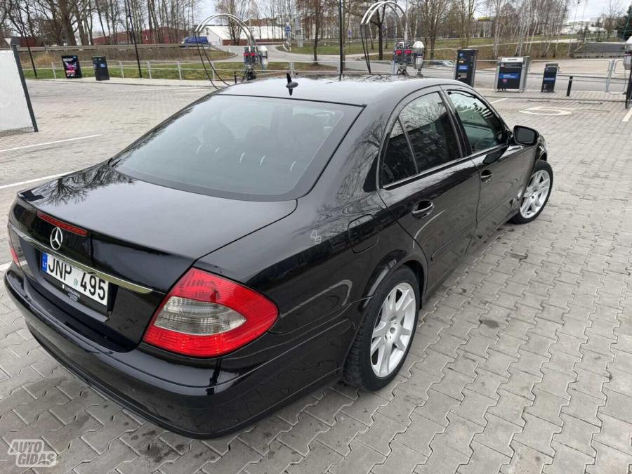 Melns Mercedes-Benz E 220 2007 Kauņa, ar dzinēja tilpumu 2.20 L un nobraukumu 360 tūkst. km par 3350 €, foto 6 vietnē AUTOMOTO.COM.LV