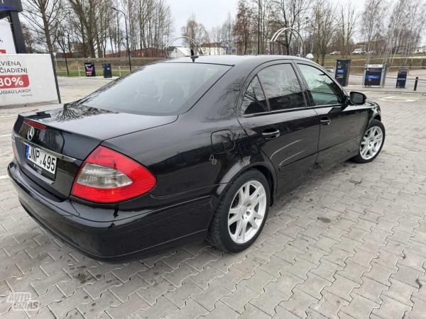 Melns Mercedes-Benz E 220 2007 Kauņa, ar dzinēja tilpumu 2.20 L un nobraukumu 360 tūkst. km par 3350 €, foto 7 vietnē AUTOMOTO.COM.LV