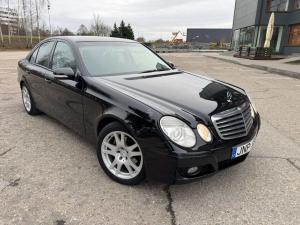 Black Mercedes-Benz E 220 2007 in Kaunas, with an engine capacity of 2.20 L and mileage of 360 thousand km for 3350 €, photo 4 on AUTOMOTO.COM.LV