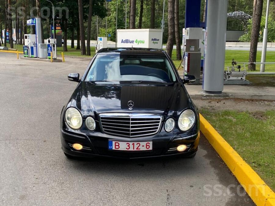 Melns Mercedes-Benz E 220 2008 Rīga, ar dzinēja tilpumu 2.20 L un nobraukumu 0 tūkst. km par 3999 €, foto 8 vietnē AUTOMOTO.COM.LV