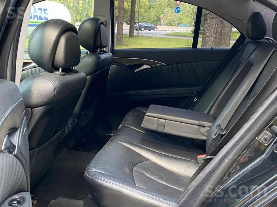 Melns Mercedes-Benz E 220 2008 Rīga, ar dzinēja tilpumu 2.20 L un nobraukumu 0 tūkst. km par 3999 €, foto 25 vietnē AUTOMOTO.COM.LV