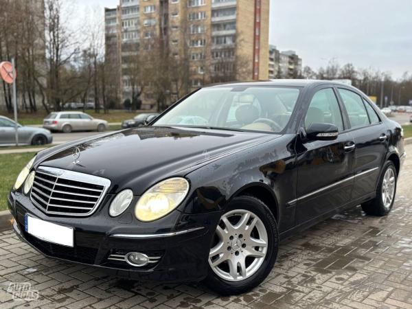 Черный Мерседес E 220 2008 в Каунас, объемом двигателя 2.10 л и пробегом 180 тыс. км за 3950 €, фото 1 на AUTOMOTO.COM.LV