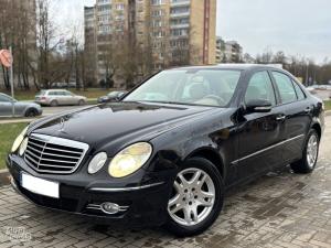 Черный Мерседес E 220 2008 в Каунас, объемом двигателя 2.10 л и пробегом 180 тыс. км за 3950 €, фото  на AUTOMOTO.COM.LV
