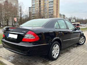 Black Mercedes-Benz E 220 2008 in Kaunas, with an engine capacity of 2.10 L and mileage of 180 thousand km for 3950 €, photo 3 on AUTOMOTO.COM.LV