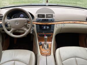 Black Mercedes-Benz E 220 2008 in Kaunas, with an engine capacity of 2.10 L and mileage of 180 thousand km for 3950 €, photo 18 on AUTOMOTO.COM.LV