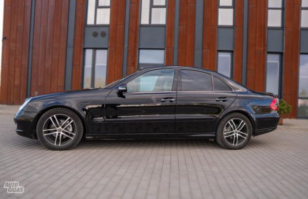 Black Mercedes-Benz E 220 2008 in Kaunas, with an engine capacity of 2.20 L and mileage of 301 thousand km for 4450 €, photo 9 on AUTOMOTO.COM.LV