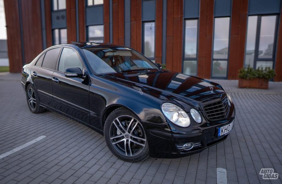 Черный Мерседес E 220 2008 в Каунас, объемом двигателя 2.20 л и пробегом 301 тыс. км за 4450 €, фото 34 на AUTOMOTO.COM.LV