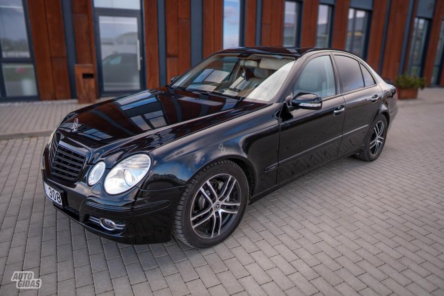 Черный Мерседес E 220 2008 в Каунас, объемом двигателя 2.20 л и пробегом 301 тыс. км за 4450 €, фото 19 на AUTOMOTO.COM.LV
