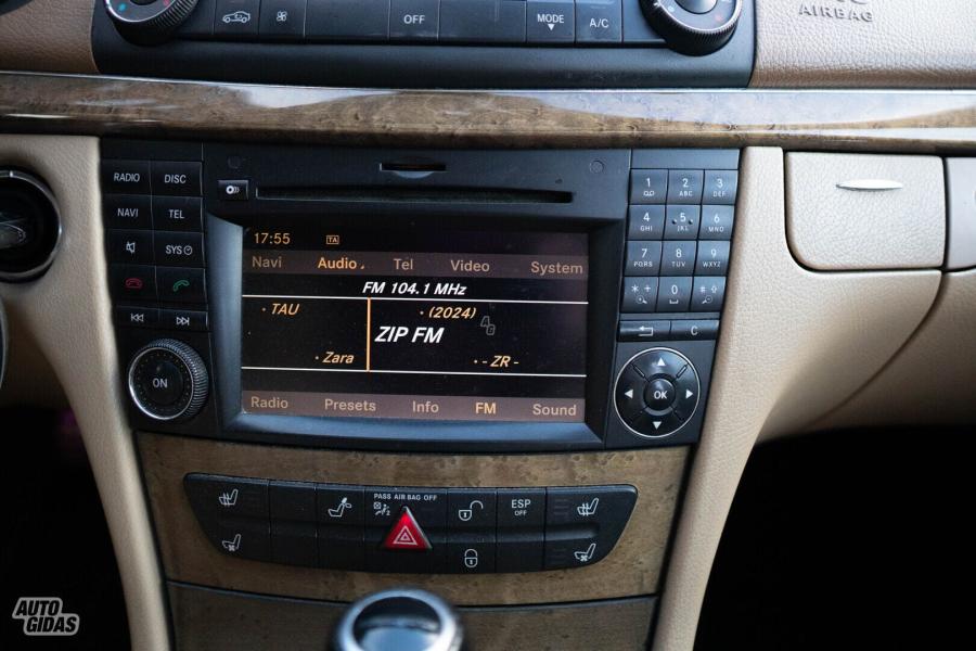 Черный Мерседес E 220 2008 в Каунас, объемом двигателя 2.20 л и пробегом 301 тыс. км за 4450 €, фото 32 на AUTOMOTO.COM.LV