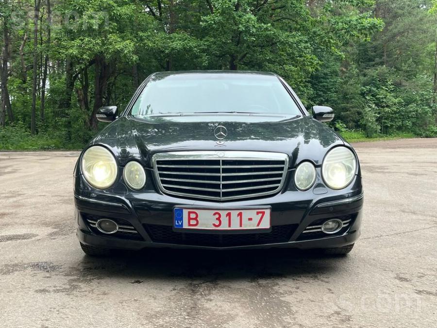 Черный Мерседес E 220 2008 в Рига, объемом двигателя 2.20 л и пробегом 0 тыс. км за 3799 €, фото 9 на AUTOMOTO.COM.LV