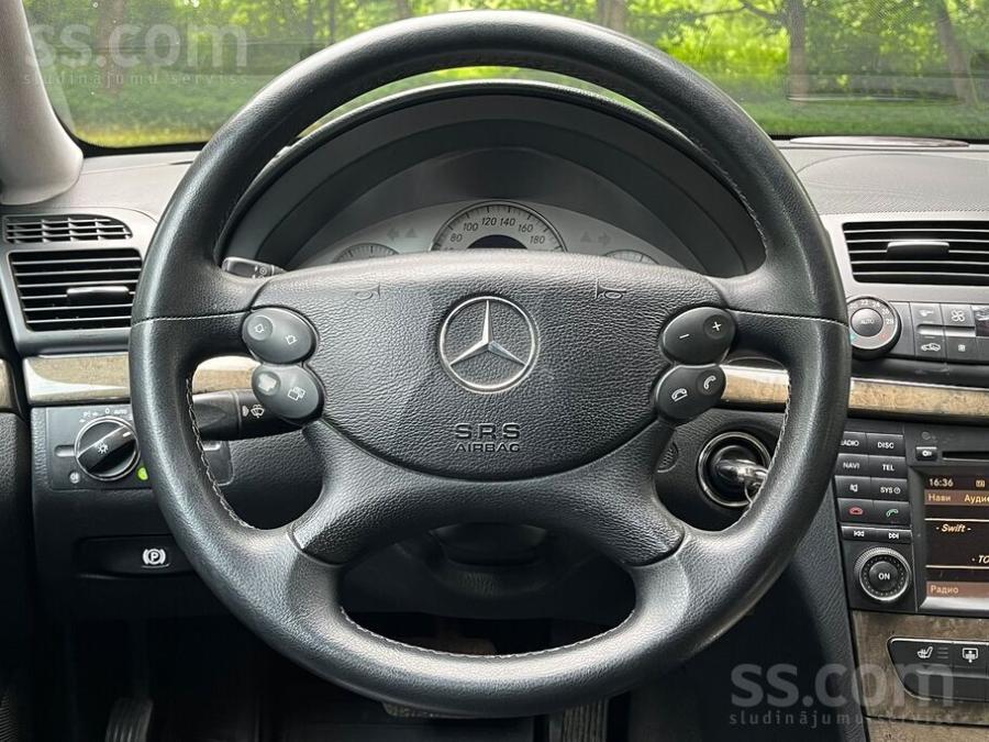 Черный Мерседес E 220 2008 в Рига, объемом двигателя 2.20 л и пробегом 0 тыс. км за 3799 €, фото 13 на AUTOMOTO.COM.LV