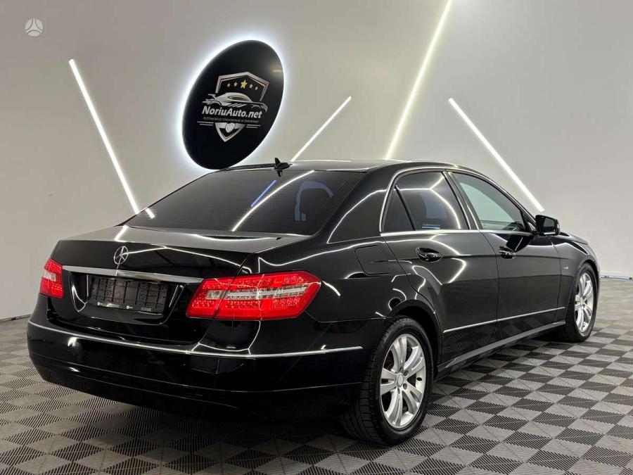 Черный Мерседес E 220 2009 в Мариямполе, объемом двигателя 2.20 л и пробегом 273 тыс. км за 6999 €, фото 18 на AUTOMOTO.COM.LV