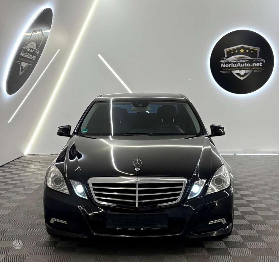 Черный Мерседес E 220 2009 в Мариямполе, объемом двигателя 2.20 л и пробегом 273 тыс. км за 6999 €, фото 20 на AUTOMOTO.COM.LV