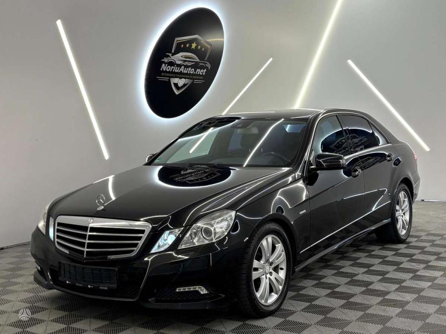 Черный Мерседес E 220 2009 в Мариямполе, объемом двигателя 2.20 л и пробегом 273 тыс. км за 6999 €, фото 22 на AUTOMOTO.COM.LV