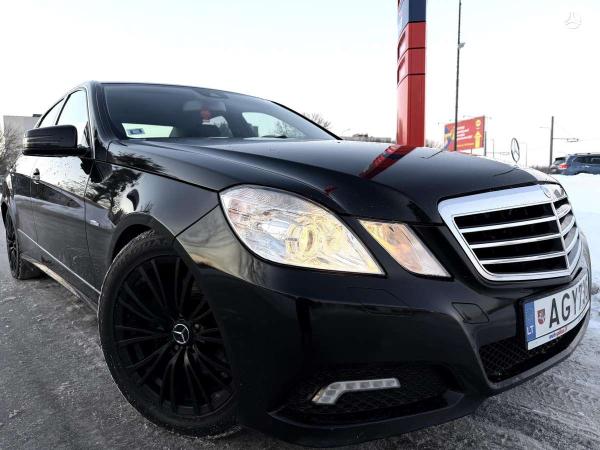 Melns Mercedes-Benz E 220 2010 Kauņa, ar dzinēja tilpumu 2.14 L un nobraukumu 347 tūkst. km par 5650 €, foto 2 vietnē AUTOMOTO.COM.LV