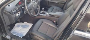 Black Mercedes-Benz E 220 2010 in Taurage, with an engine capacity of 2.10 L and mileage of 320 thousand km for 6099 €, photo 10 on AUTOMOTO.COM.LV