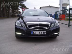 Black Mercedes-Benz E 220 2011 in Riga, with an engine capacity of 2.20 L and mileage of 265 thousand km for 6900 €, photo  on AUTOMOTO.COM.LV