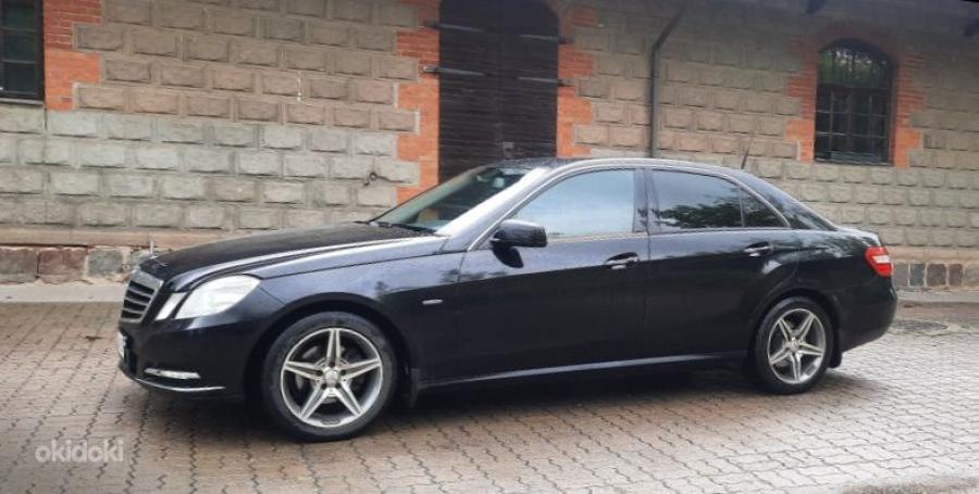 Черный Мерседес E 220 2011 в Вильянди, объемом двигателя 1.80 л и пробегом 314 тыс. км за 9950 €, фото 5 на AUTOMOTO.COM.LV