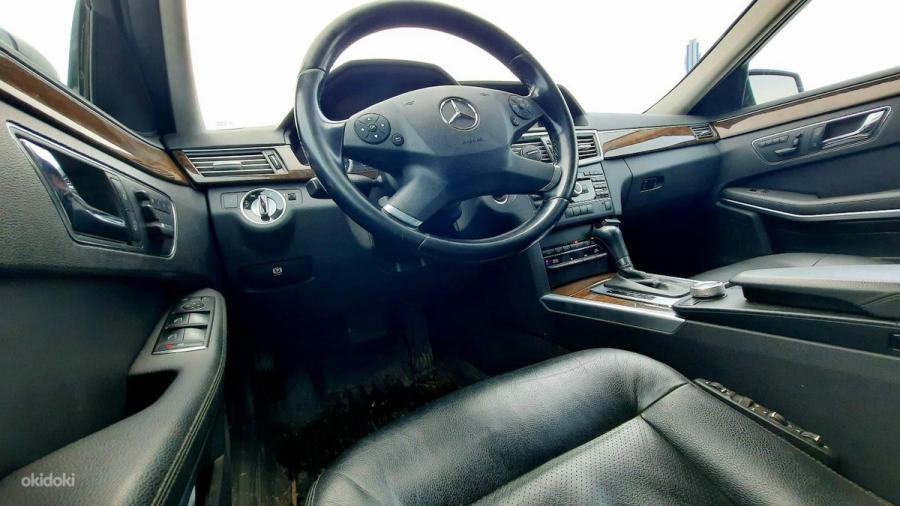 Черный Мерседес E 220 2011 в Вильянди, объемом двигателя 1.80 л и пробегом 314 тыс. км за 9950 €, фото 7 на AUTOMOTO.COM.LV