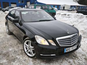 Black Mercedes-Benz E 220 2012 in Prienai, with an engine capacity of 2.20 L and mileage of 275 thousand km for 6600 €, photo  on AUTOMOTO.COM.LV