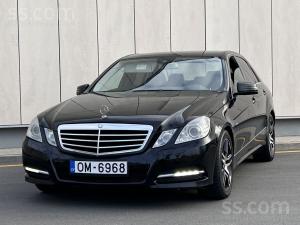 Melns Mercedes-Benz E 220 2012 Rīga, ar dzinēja tilpumu 2.20 L un nobraukumu 303 tūkst. km par 5750 €, foto  vietnē AUTOMOTO.COM.LV