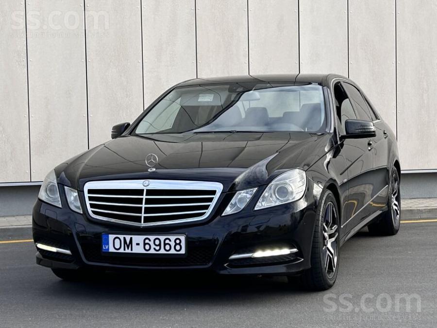 Melns Mercedes-Benz E 220 2012 Rīga, ar dzinēja tilpumu 2.20 L un nobraukumu 303 tūkst. km par 5750 €, foto 1 vietnē AUTOMOTO.COM.LV