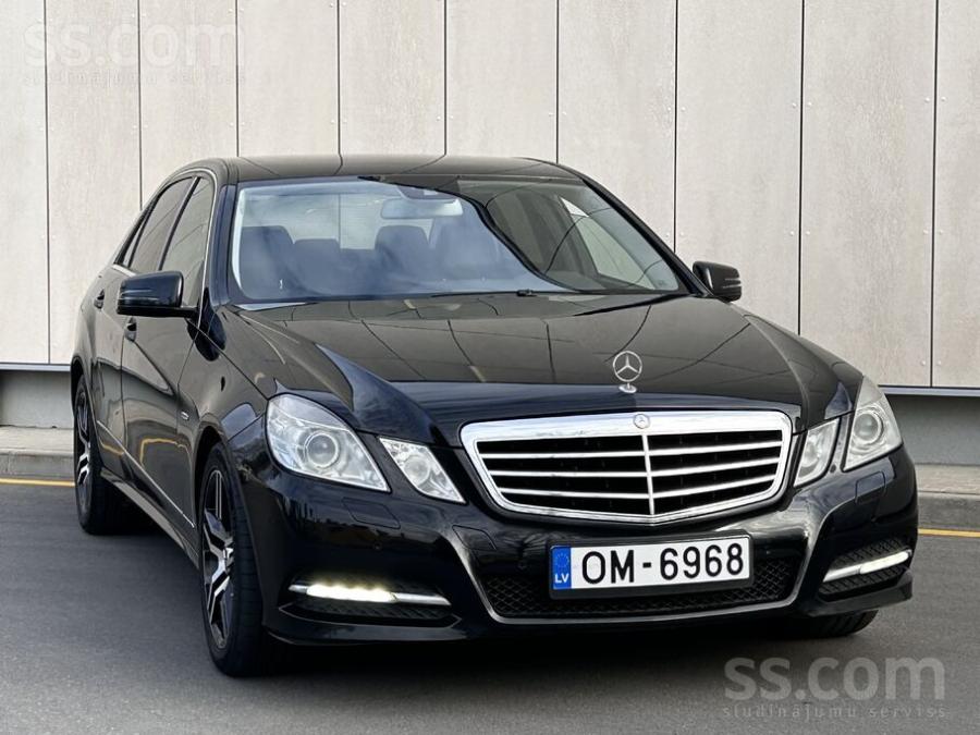 Melns Mercedes-Benz E 220 2012 Rīga, ar dzinēja tilpumu 2.20 L un nobraukumu 303 tūkst. km par 5750 €, foto 6 vietnē AUTOMOTO.COM.LV