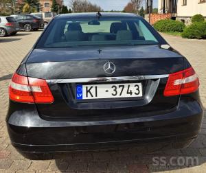 Melns Mercedes-Benz E 220 2012 Rīga, ar dzinēja tilpumu 2.20 L un nobraukumu 262 tūkst. km par 8500 €, foto 6 vietnē AUTOMOTO.COM.LV