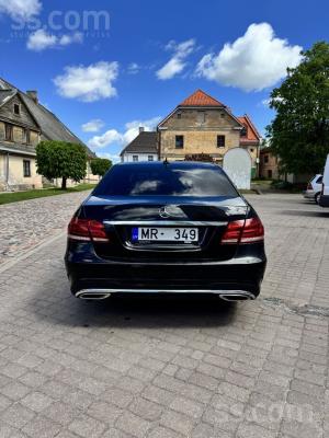 Черный Мерседес E 220 2013 в Талси, объемом двигателя 2.20 л и пробегом 255 тыс. км за 12900 €, фото 4 на AUTOMOTO.COM.LV